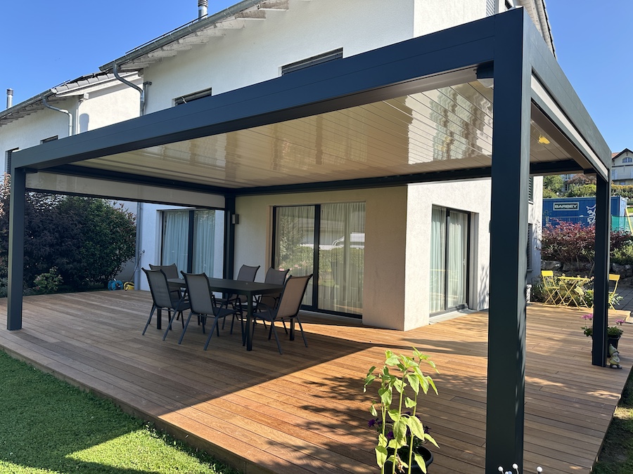 Pergola bioclimatique VISION 300 XXL | Vision d'Extérieurs®