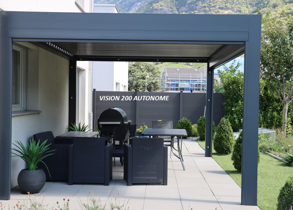 Pergola VISION 200 autonome | Vision d'Extérieurs®